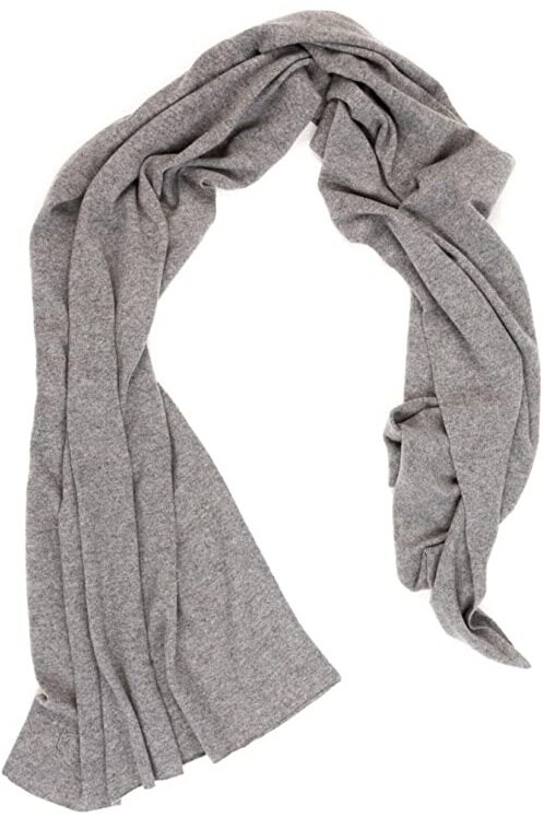 Esarfa dama Citizen Cashmere, Casmir, Gri deschis, 184.9 x 59.9 cm ...