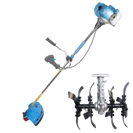 Motocoasa pe benzina MK4400, Ciclon 4.8 CP, 9000 Rpm cu accesorii si ...