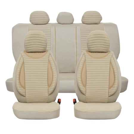 Set Huse scaun Auto Care Universal, Crem - eMAG.ro