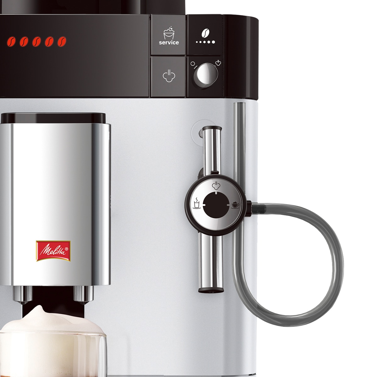 Espressor Automat Melitta® Passione, 15 Bari, Auto-Cappuccinatore, 5 ...