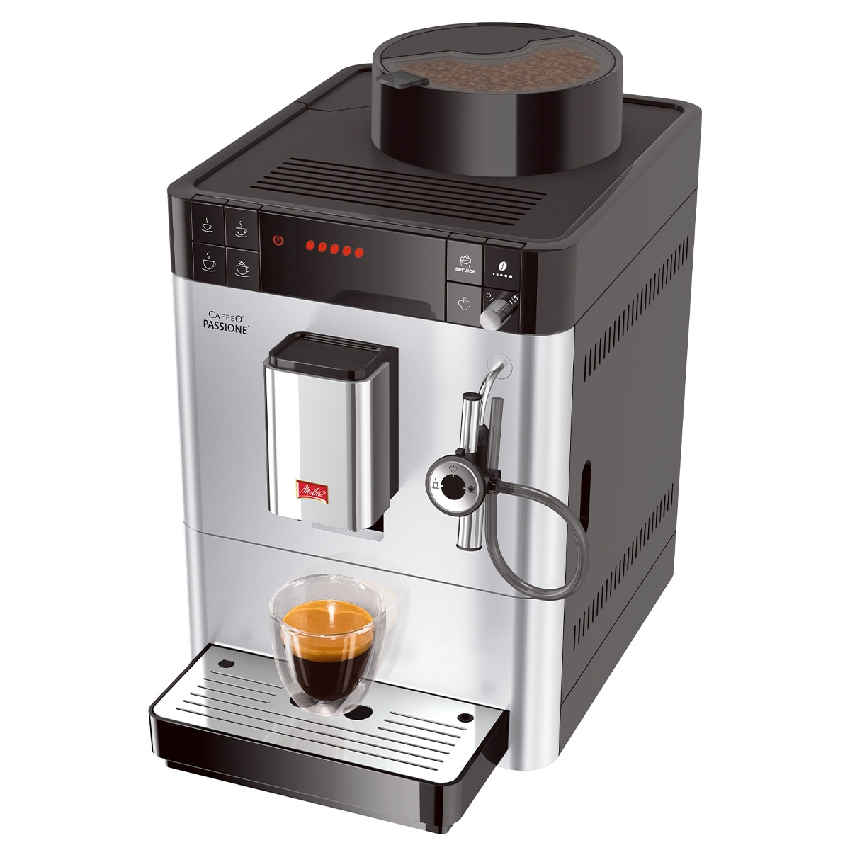 Espressor Automat Melitta® Passione, 15 Bari, Auto-Cappuccinatore, 5 ...