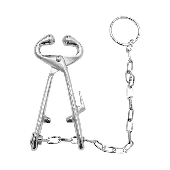 Cleste crotal, Breckner Germany, cu lant, pentru imobilizare rapida si ...