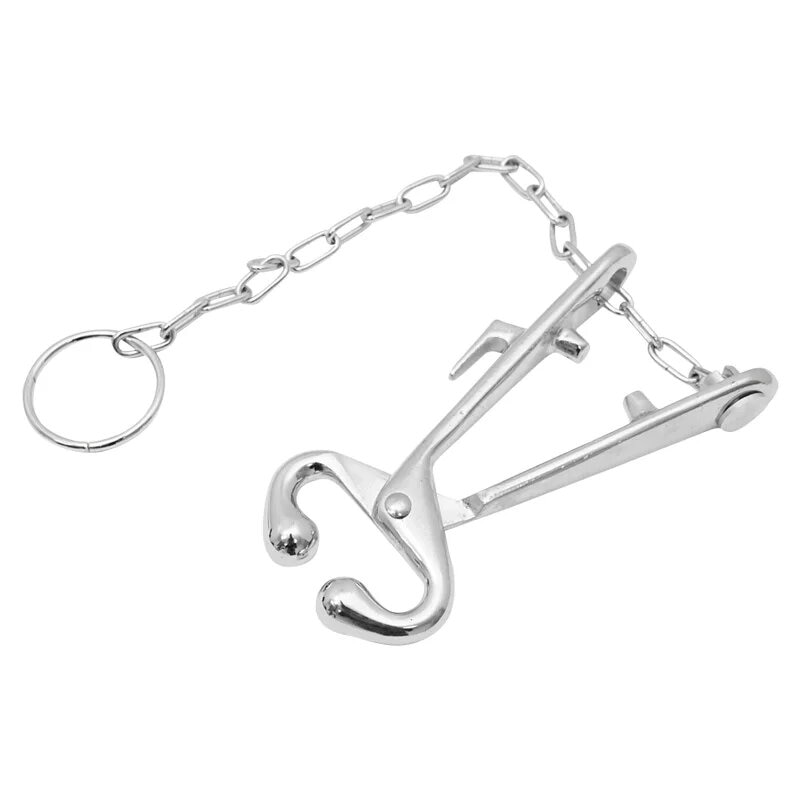 Cleste crotal, Breckner Germany, cu lant, pentru imobilizare rapida si ...