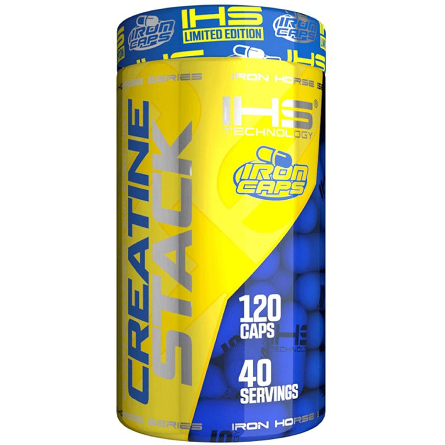 Creatina capsule Iron horse, 120caps - eMAG.ro