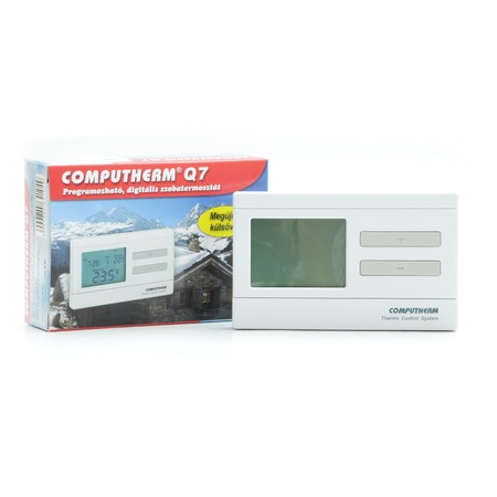 Termostat de ambient Computherm Q7 cu fir programabil - eMAG.ro
