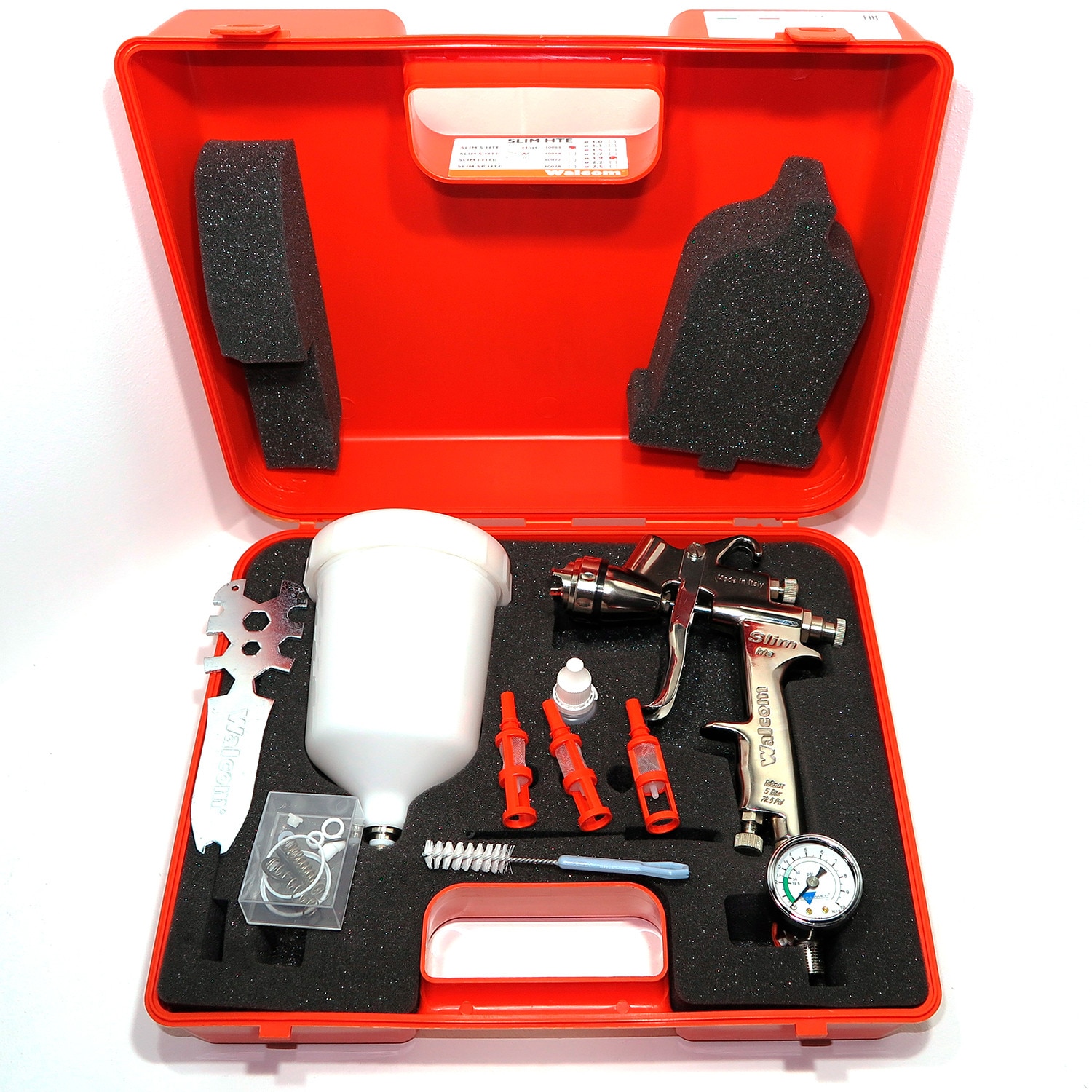 Pistol de vopsit profesional Walcom SLIM HTE cu duza de 1.0 - eMAG.ro