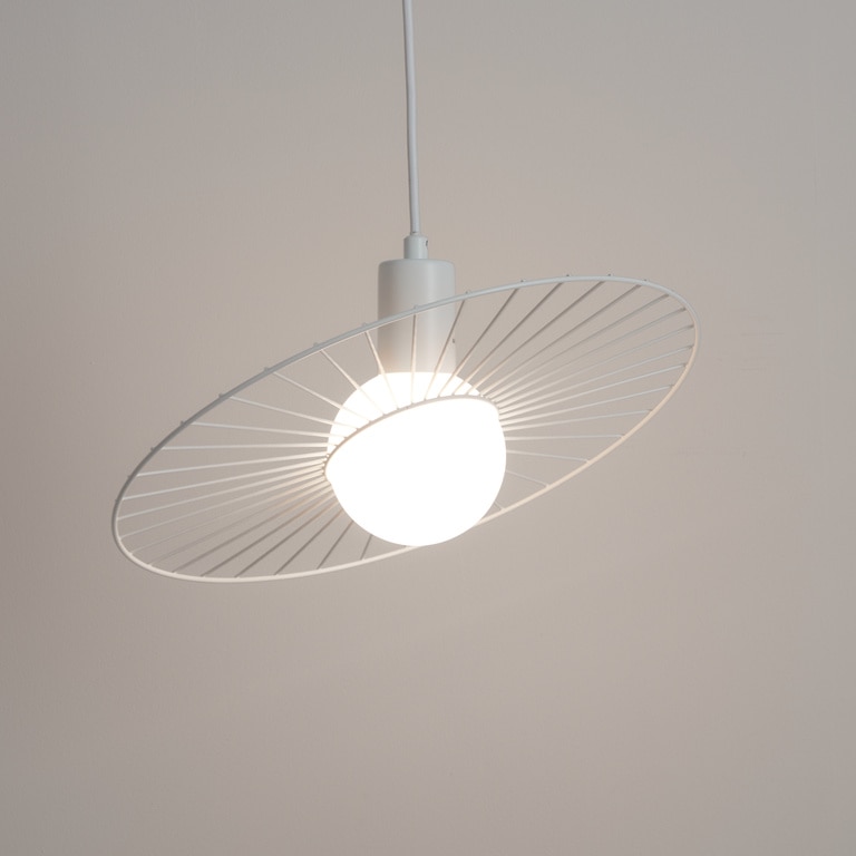 Pendul spot GoodHome Odzala, alb, 1xG9, design modern, 5W - eMAG.ro