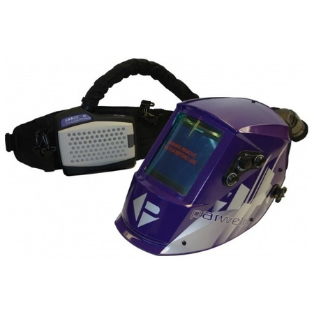 Masca sudor de cap automata XR940A din 5-13 cu unitate de aer ventilat ...