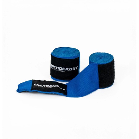 Bandaje box Knockout 3m - Blue - eMAG.ro