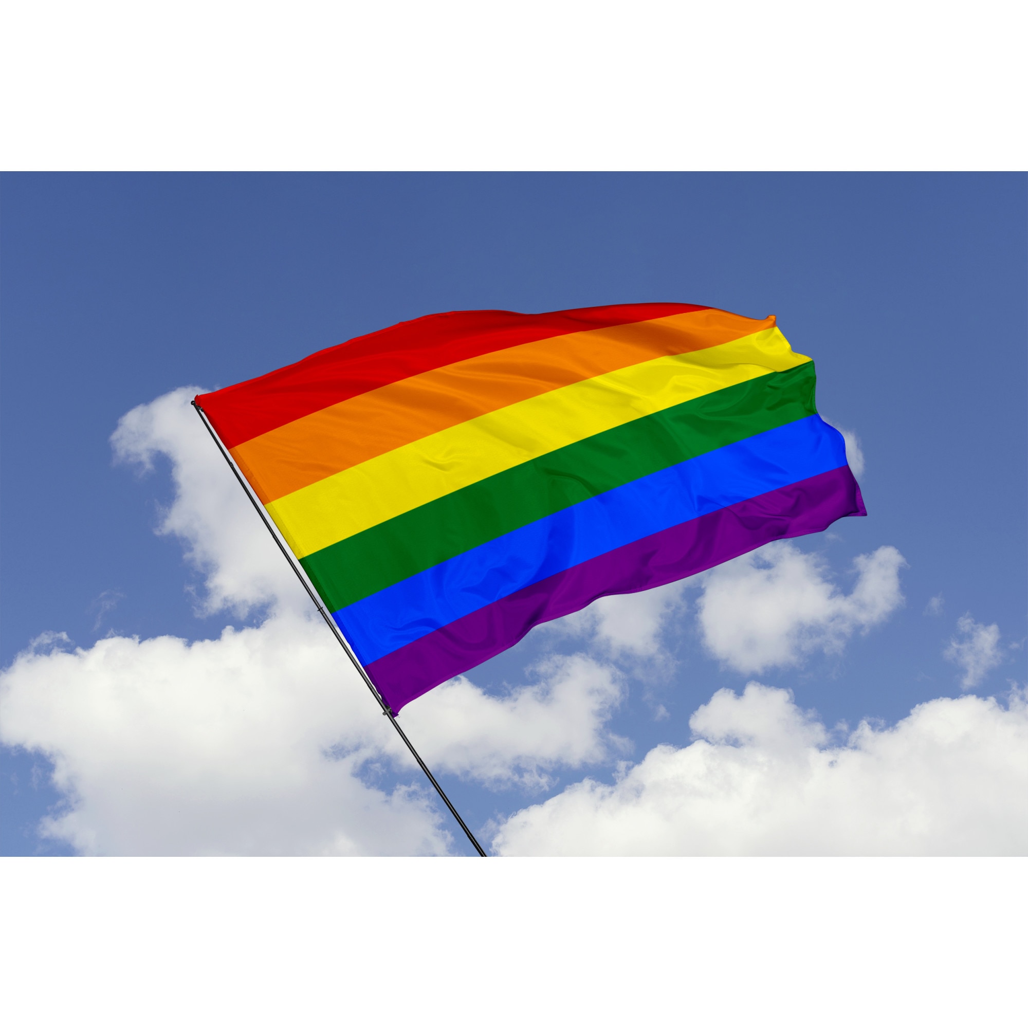 Steag LGBT, Poliester, 100x150cm, Tida-Ro - eMAG.ro