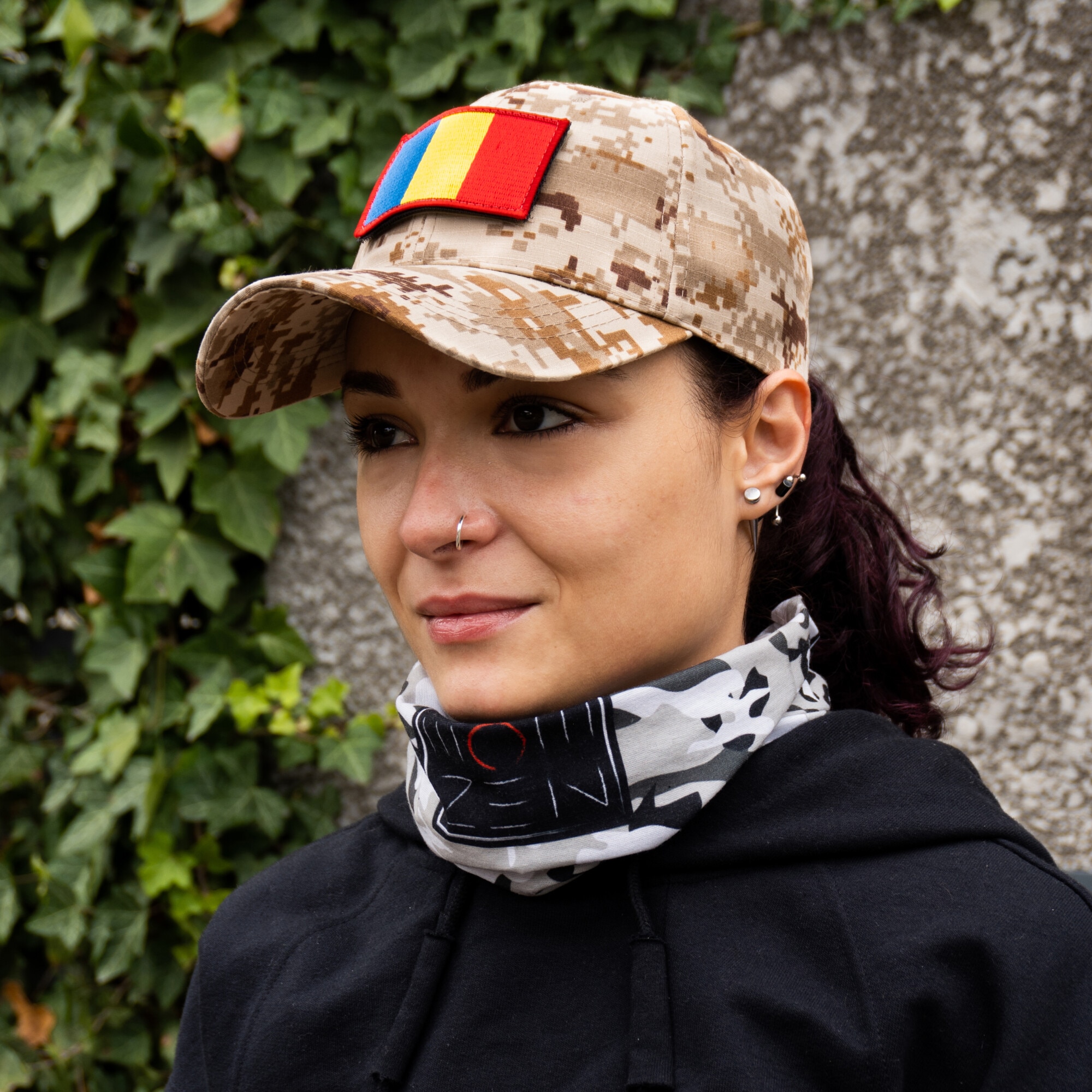 Sapca Tundra cu scai pentru patch-uri -- pentru strada, sala, airsoft ...