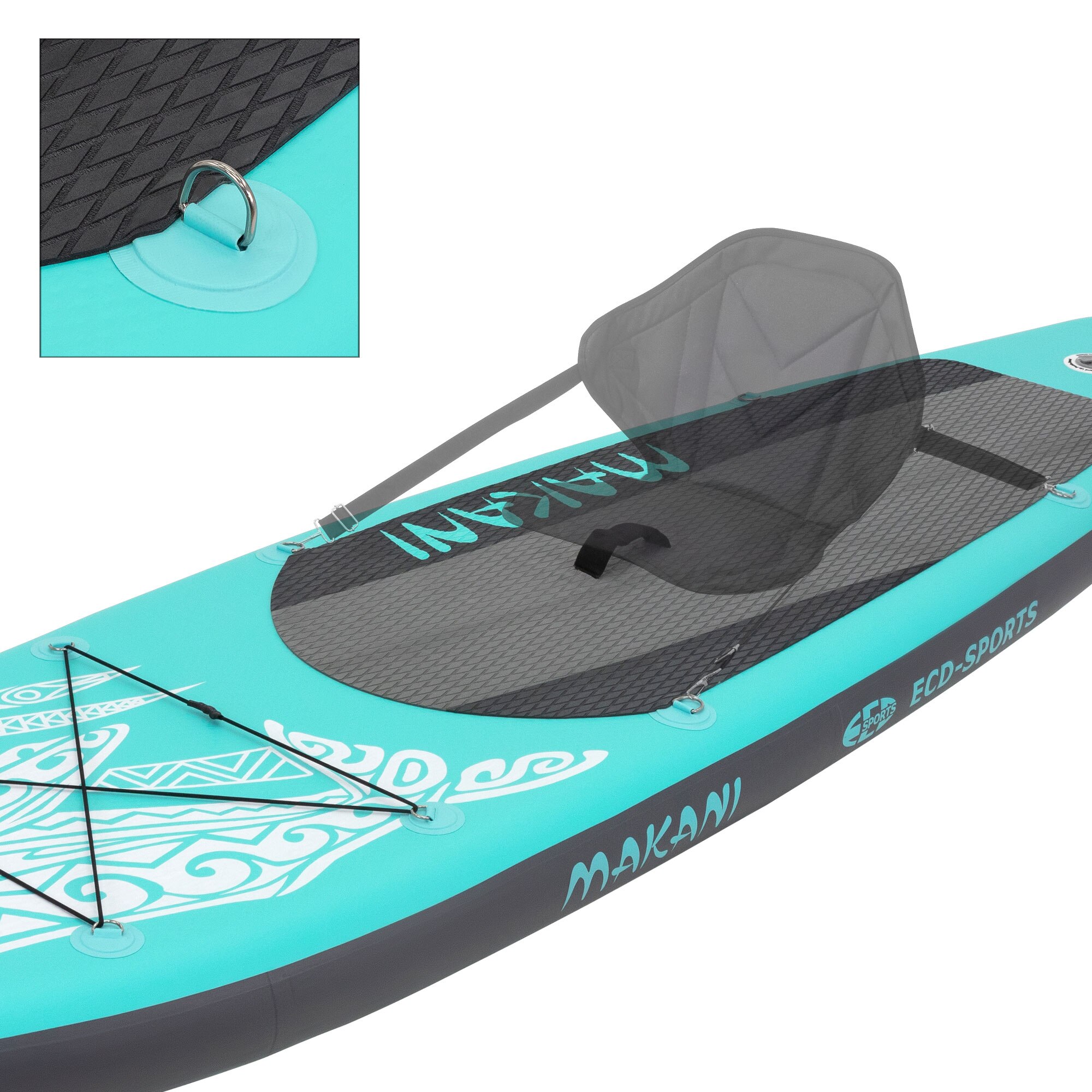Set placa gonflabila Stand Up Paddle Board Makani, ECD Germany, 320 x ...
