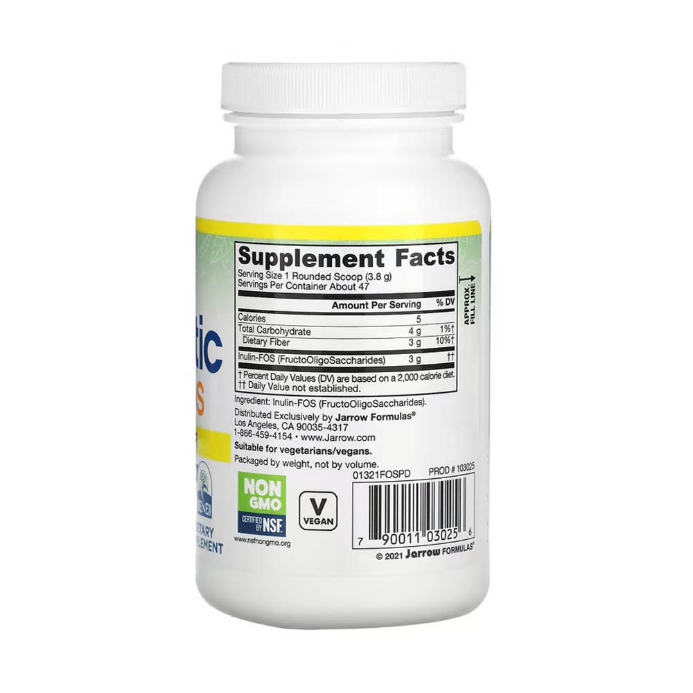 Prebiotic Inulin FOS Powder, Jarrow Formulas, 180g - eMAG.ro