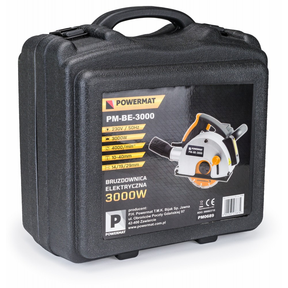 Masina canelat in beton semiprofesionala Powermat 4000rpm - eMAG.ro