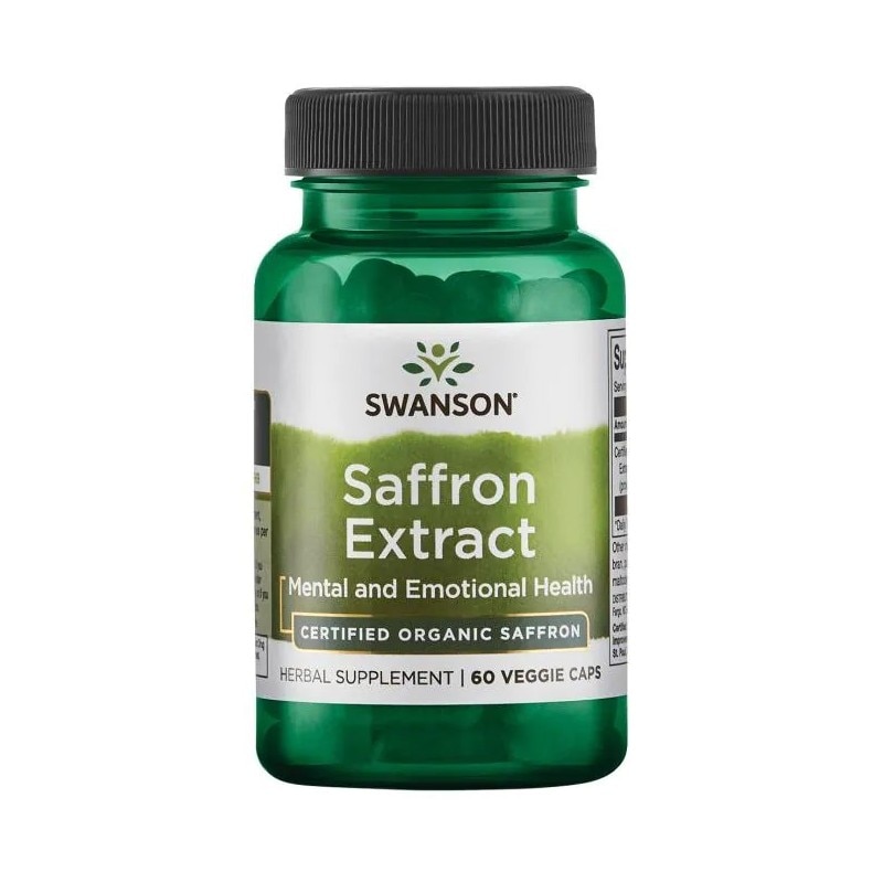 Swanson Saffron Extract 2% Safranal, 30mg - 60 Capsule - eMAG.ro