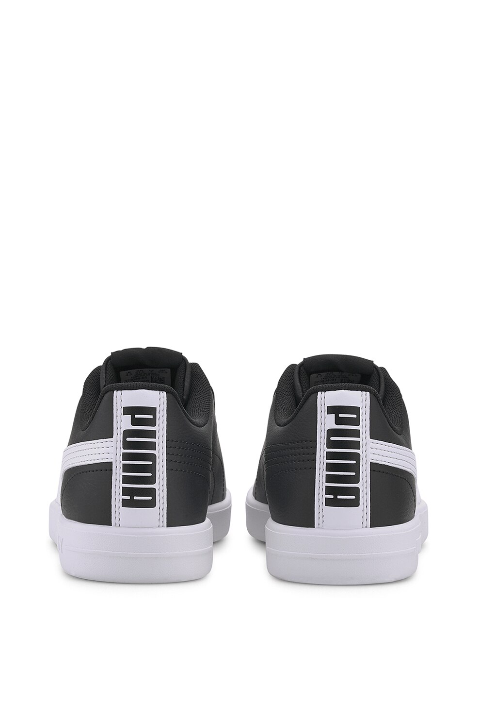 Puma, Pantofi sport de piele ecologica UP, Negru/Alb, 5 - eMAG.ro