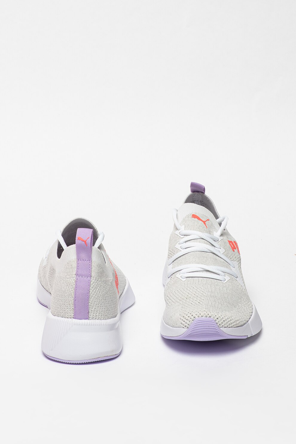Puma, Плетени обувки Flyer Engineer с дизайн на чорап, за бягане ...