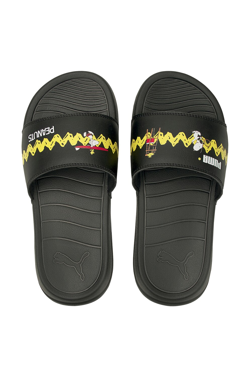 Puma, Papuci Peanuts Popcat 20 PS, Negru, 35.5 EU - eMAG.ro