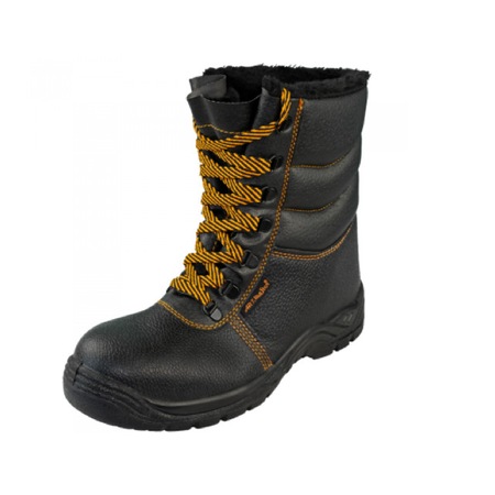 Bocanci inalti de lucru, imblaniti, marimea 43 - eMAG.ro