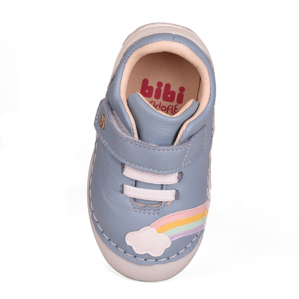 Детски обувки за момиче BiBi Shoes Grow Blue Rainbow, Блю, 23 EU - eMAG.bg