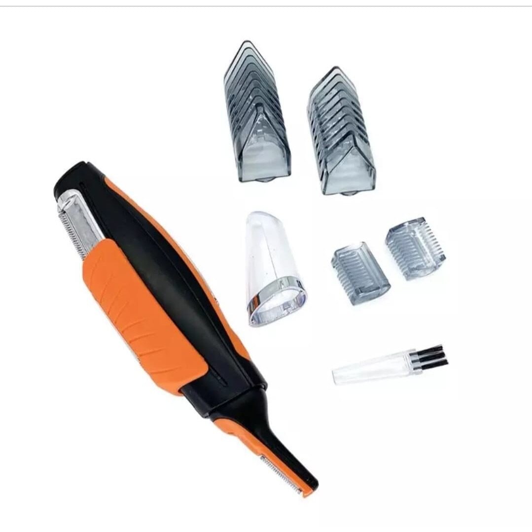 Aparat electric pentru barbierit, tuns cu LED, multifunctional, cu cap ...