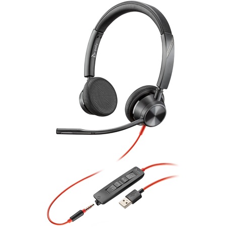 Casti cu microfon Plantronics Blackwire C3325 USB-A Binaural - eMAG.ro