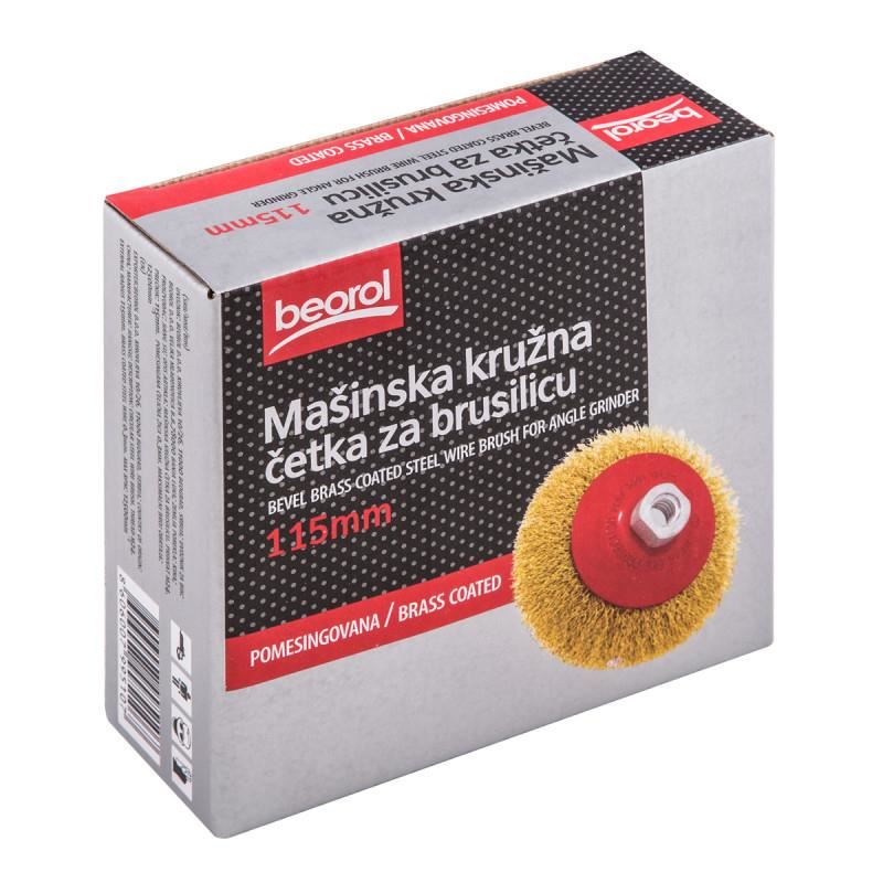 Perie sarma alama, circulara, M14, 115 mm, Beorol - eMAG.ro