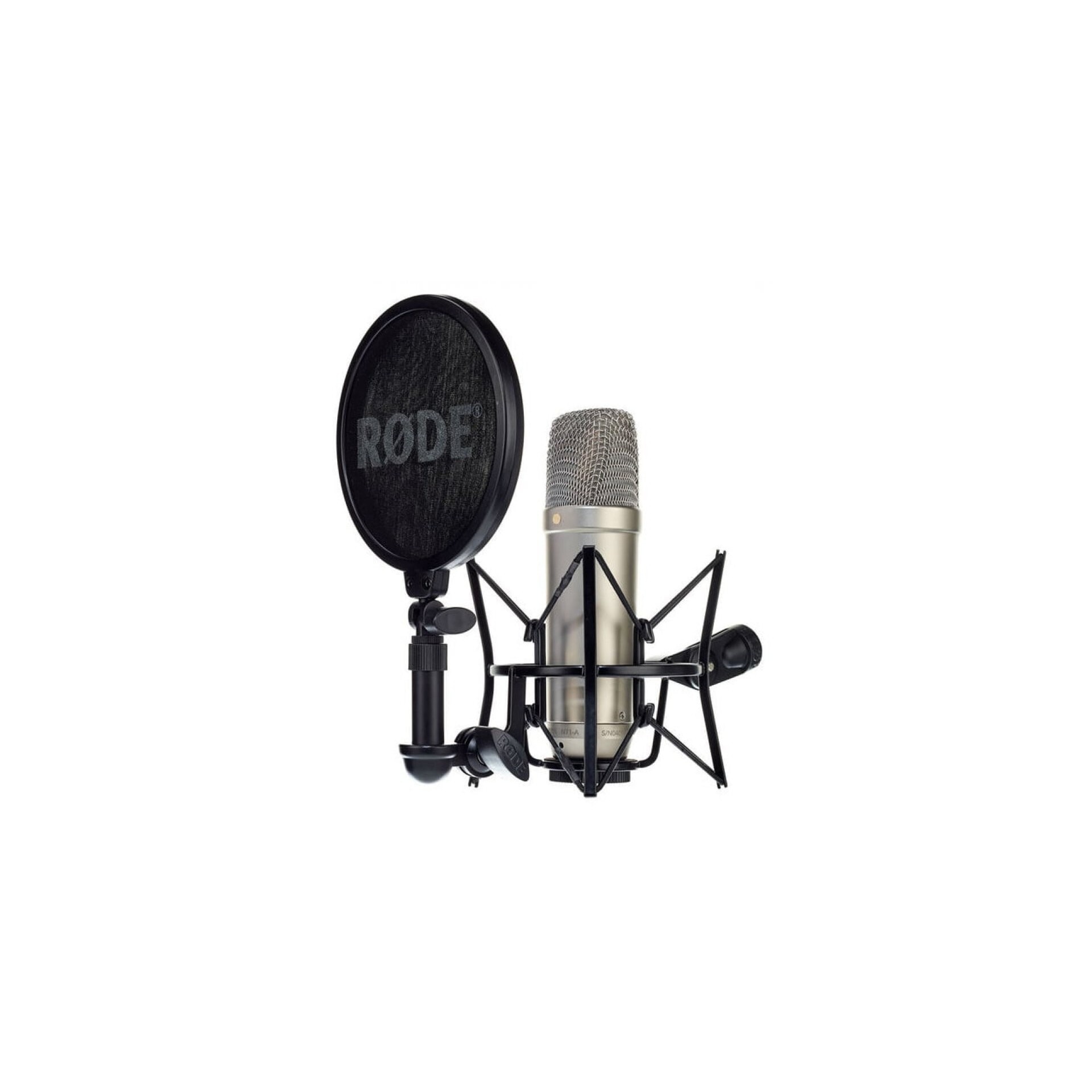 Microfon Rode, NT1-A, Pentru studio, Condenser, Cu Pop Filter si Soc ...