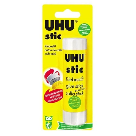 Adeziv Solid Transparent Uhu Stic, 40 g, Fara Solventi - eMAG.ro