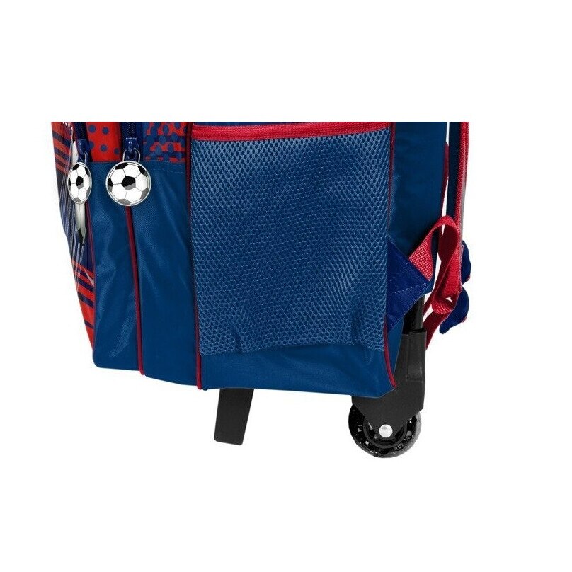 Rucsac cu roti pentru scoala football Multicolor - eMAG.ro