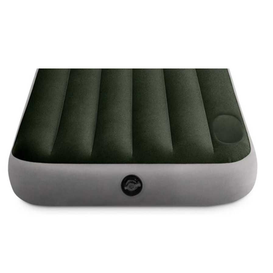 Saltea simpla gonflabila INTEX Tehnologie Fiber-Tech, cu pompa de ...