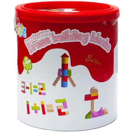 Fa kocka, 40 db/doboz - eMAG.hu