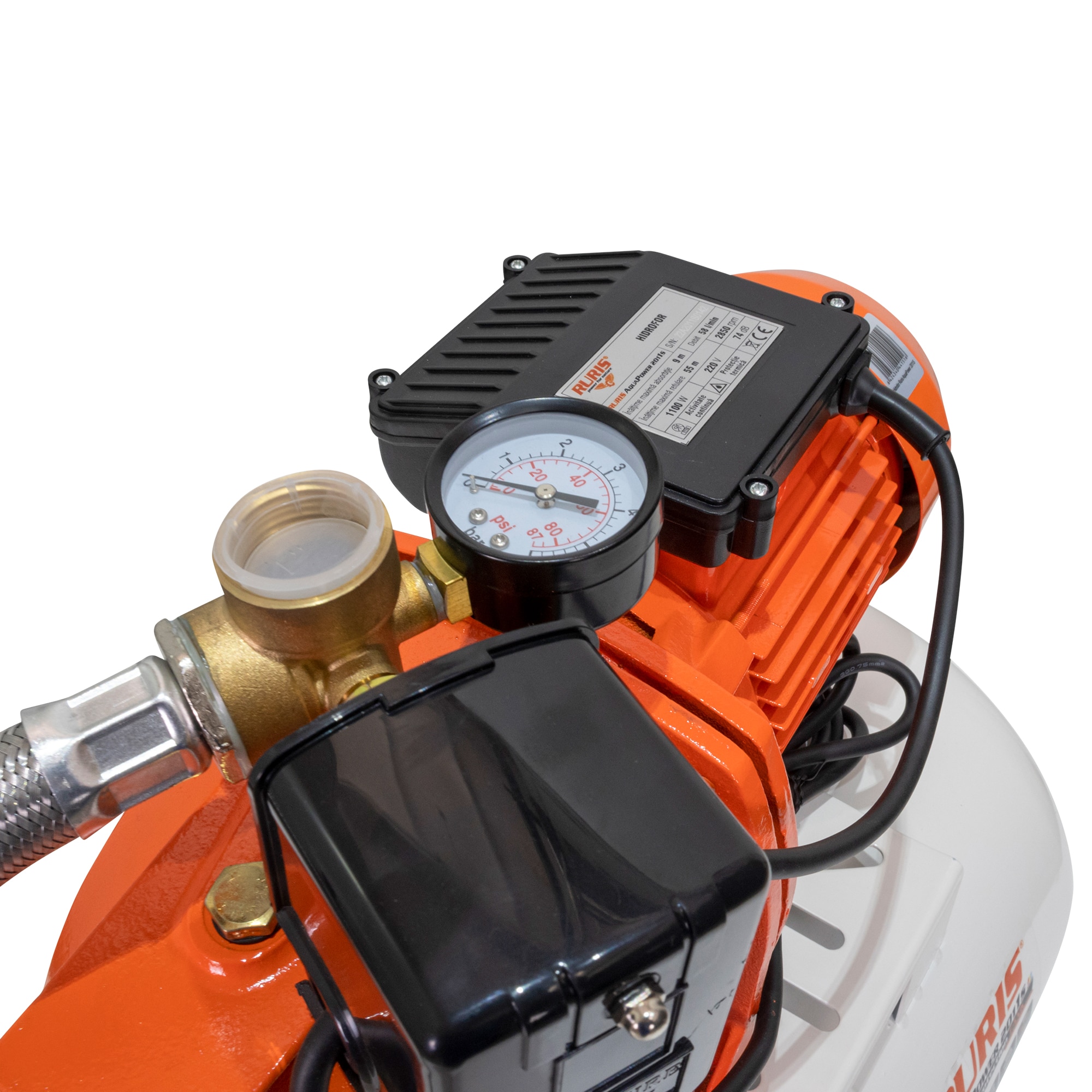 Hidrofor RURIS aquapower 2011S, 1100 W, 50 l, debit 58 l/min, refulare ...
