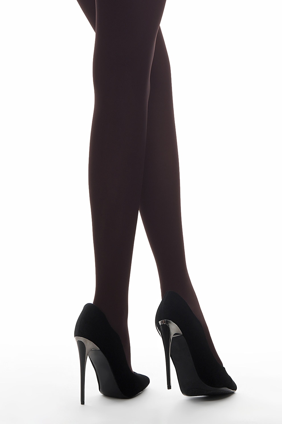 Laura Baldini, Dres din microfibra - 50 DEN, Maro inchis, 3 - eMAG.ro