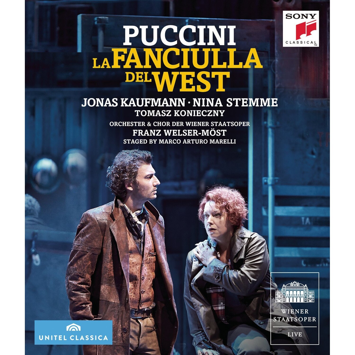 Marco Arturo MarelliJonas Kaufmann - Puccini: La Fanciulla Del West - Blu-Ray Disc - eMAG.ro