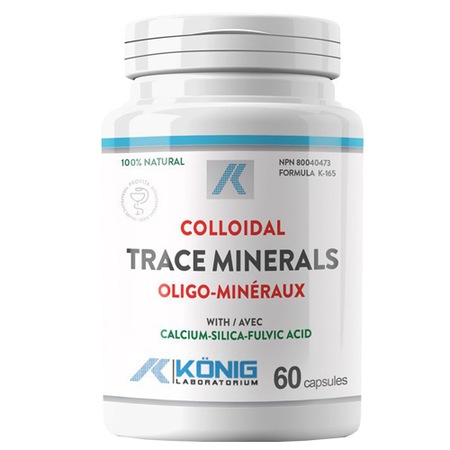 Minerale coloidale organice, 60 caps, Konig Laboratorium, antioxidant ...