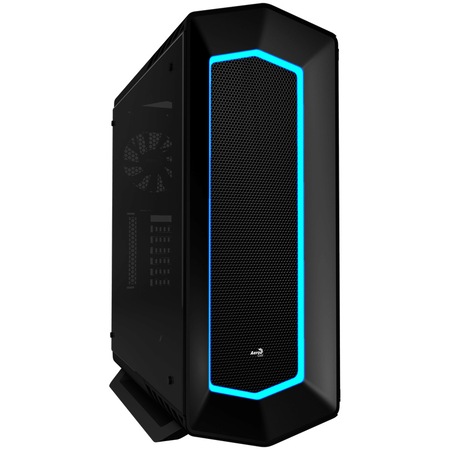 Carcasa AeroCool P7-C1 Tempered Glass RGB, Mid-Tower, fara sursa, ATX ...