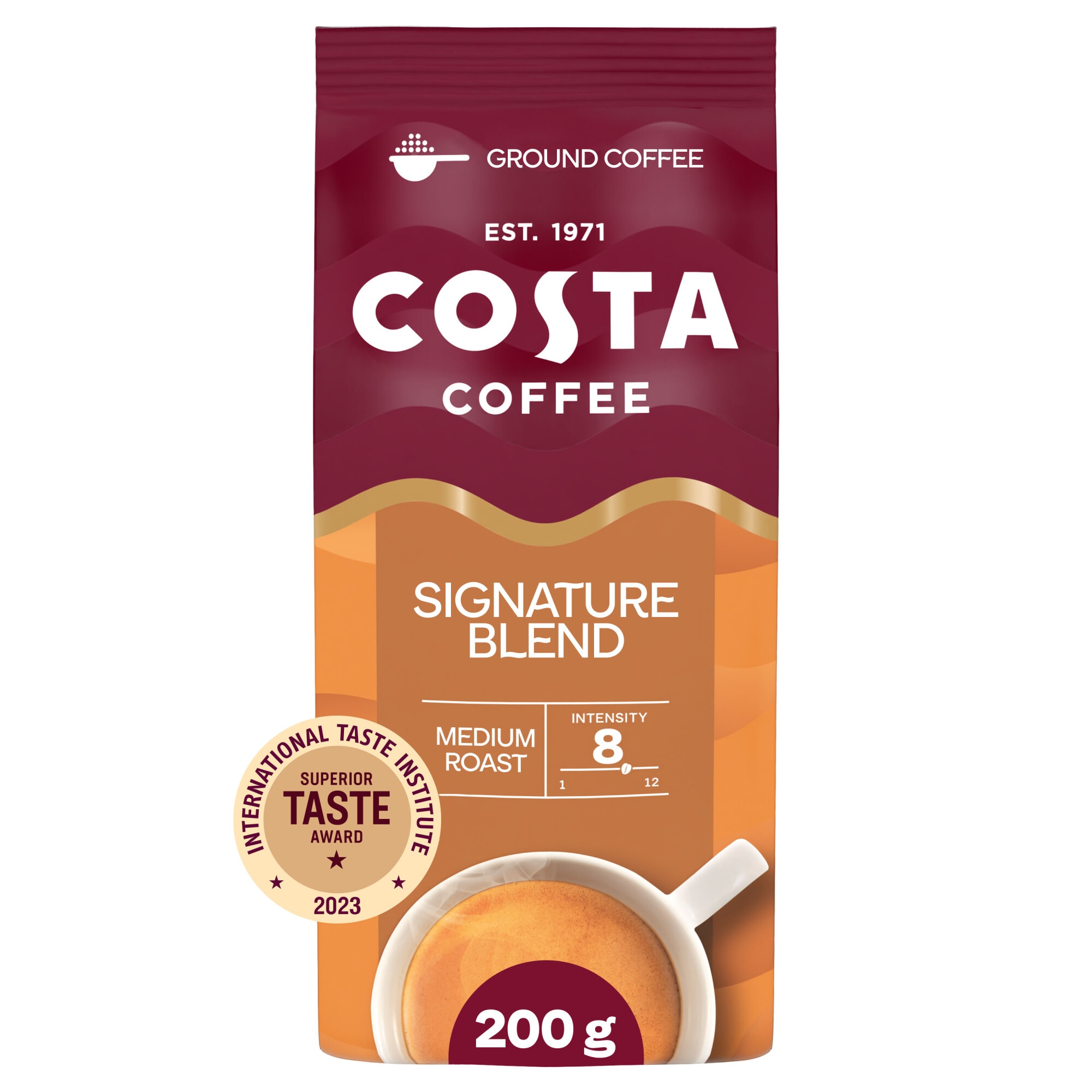 Мляно кафе Costa Signature Blend, Средно изпечено, 200 г - eMAG.bg