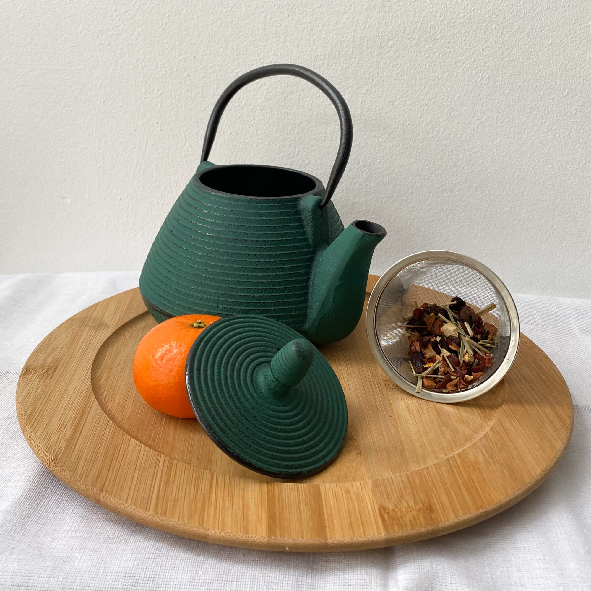 Ceainic din fonta GREEN, 800 ml - eMAG.ro