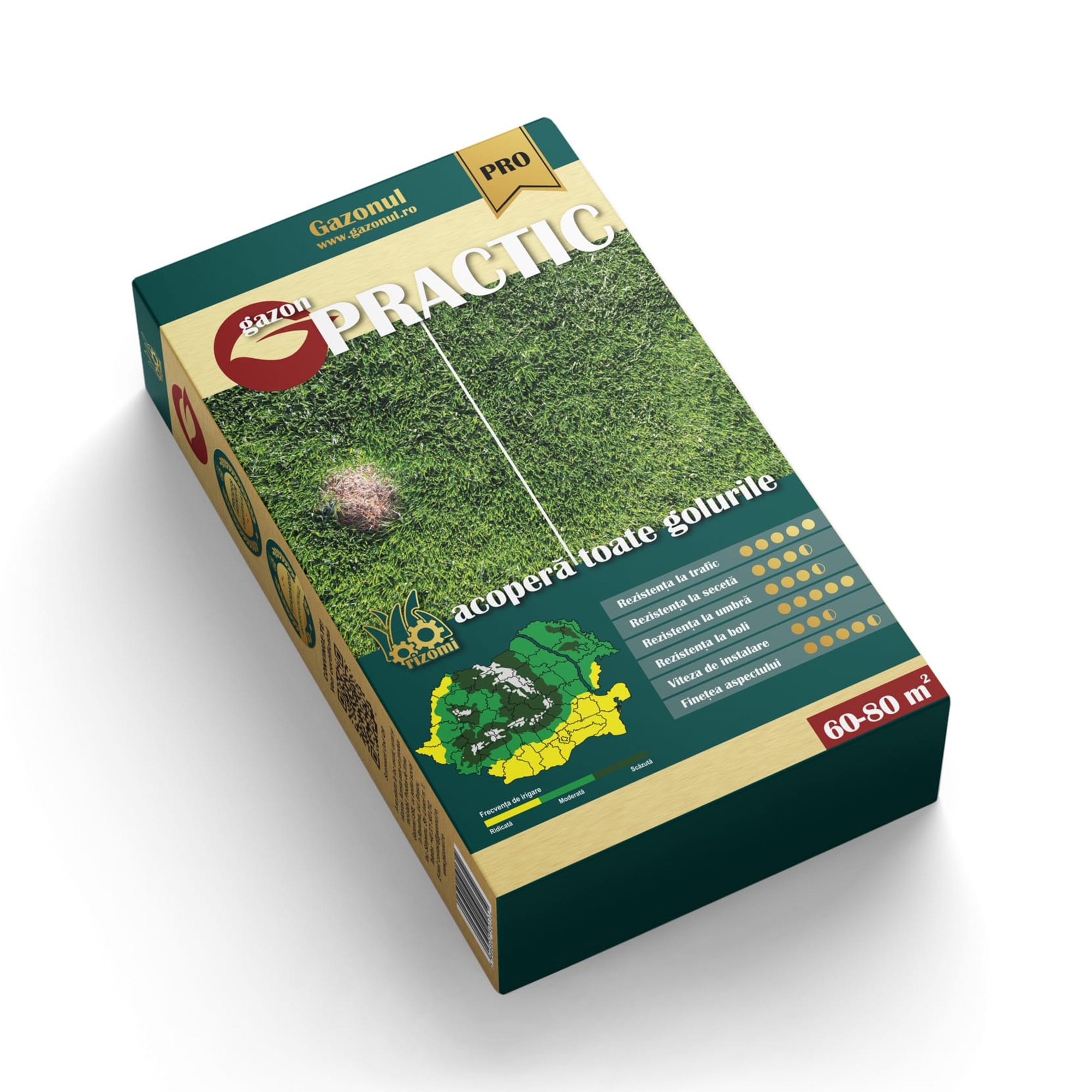 Seminte de gazon, Practic Gazonul, 750 g - eMAG.ro