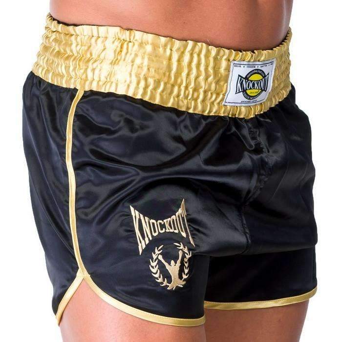 Sort Kickbox Knockout RETRO - L, Black/Gold - eMAG.ro