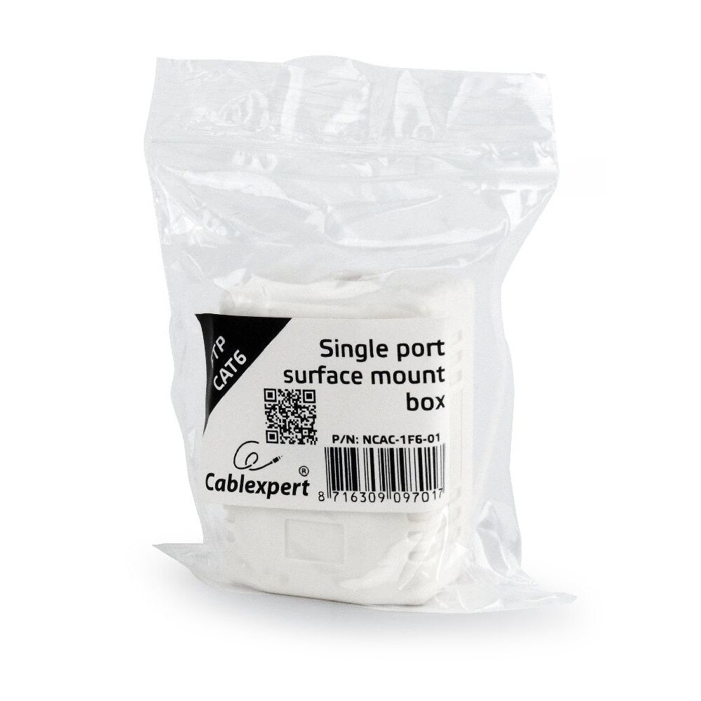 Priza RJ-45 GEMBIRD aplicata cu 1 iesire pentru cablu FTP Cat6 - eMAG.ro