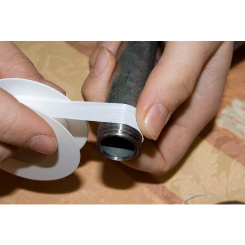 Banda Teflon Griffon, 12m x 12mm x 0.076mm, PTFE, Alb - eMAG.ro