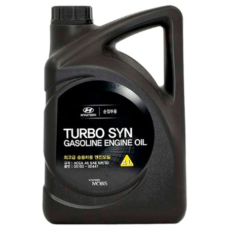 Eredeti Hyundai Kia Turbo SYN benzines motorolaj, 5W30 A5, 4L - eMAG.hu