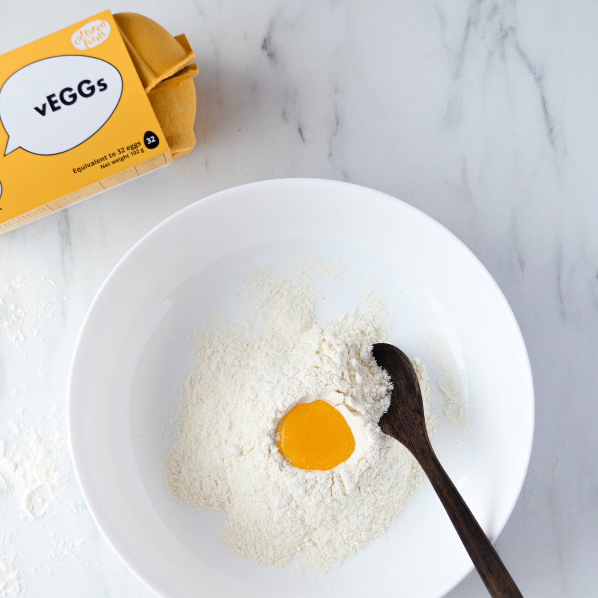 Inlocuitor vegan pentru oua, Cultured Foods-Veggs, fara gluten, 102 g - eMAG.ro