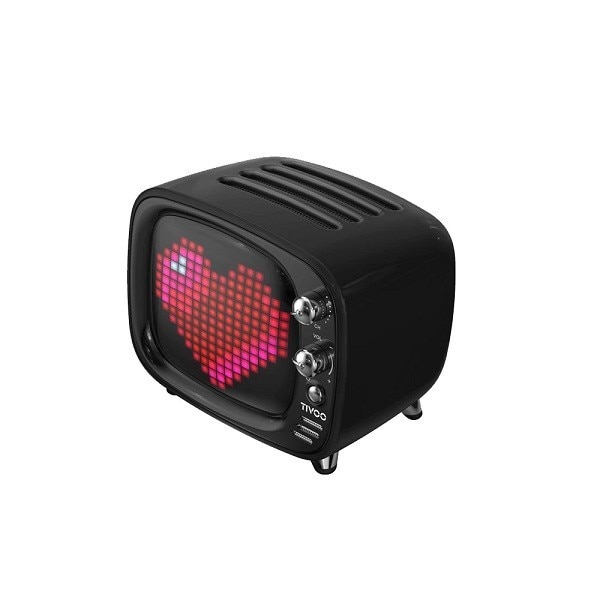 Mini Boxa Bluetooth model Pixel art Divoom TIVOO 6W, 10 x 8,5cm, negru ...