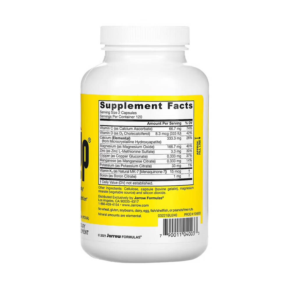 Bone-Up (Sanatatea Osoasa), Jarrow Formulas, 240 capsule - eMAG.ro