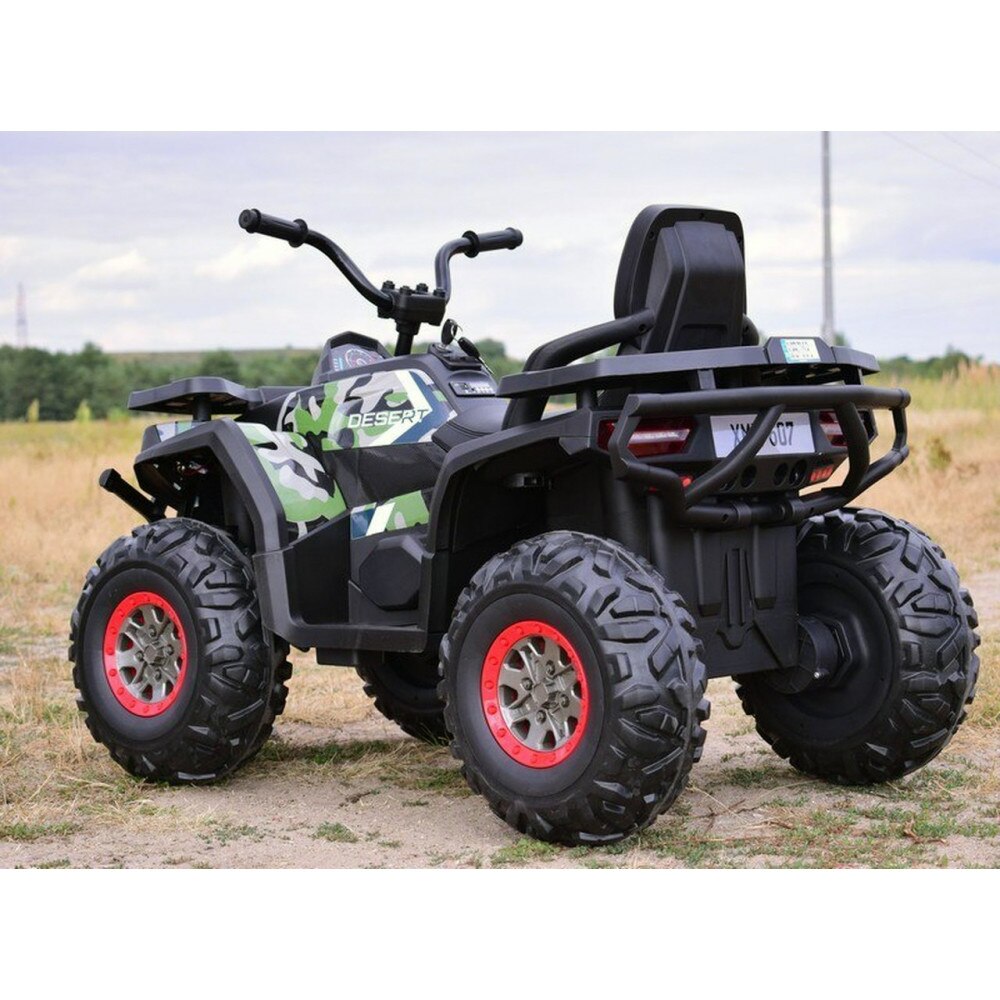 Atv electric Nichiduta Desert cu roti din cauciuc si pornire la cheie ...