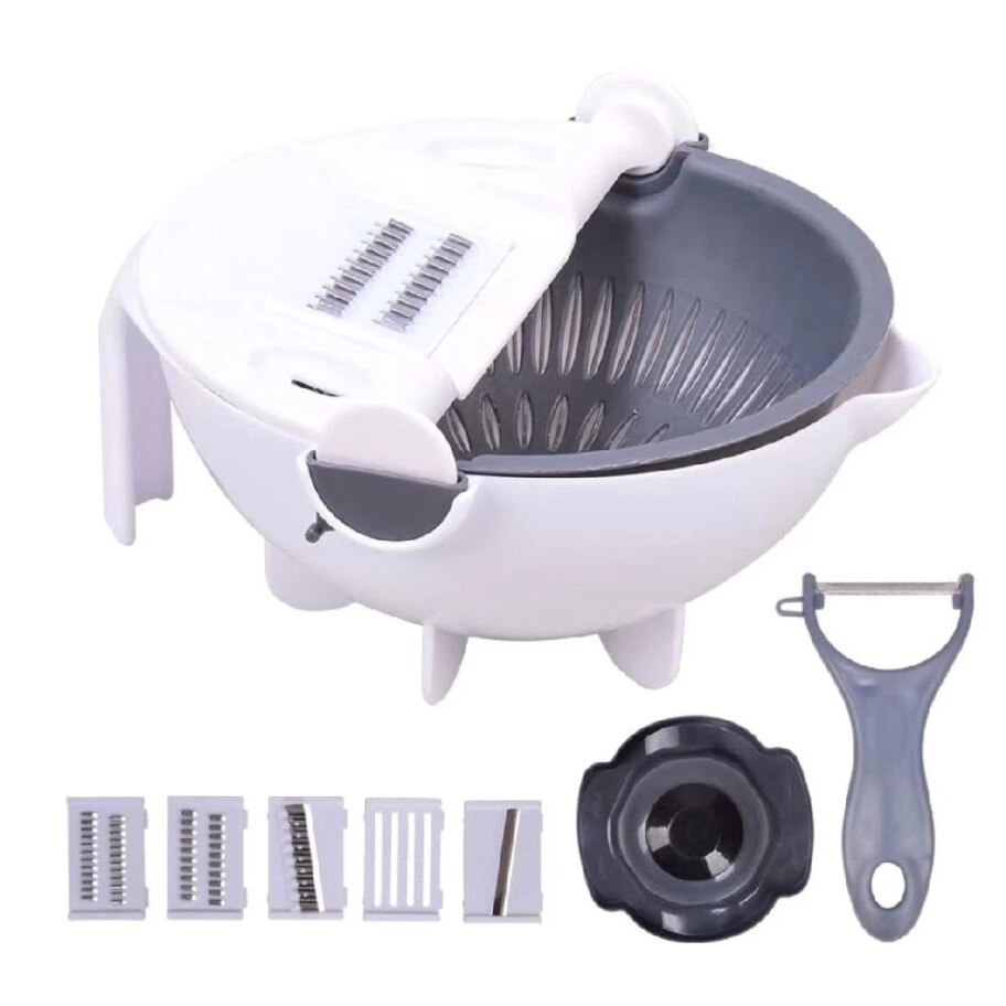 Feliator multifunctional cu bol pentru fructe si legume - eMAG.ro