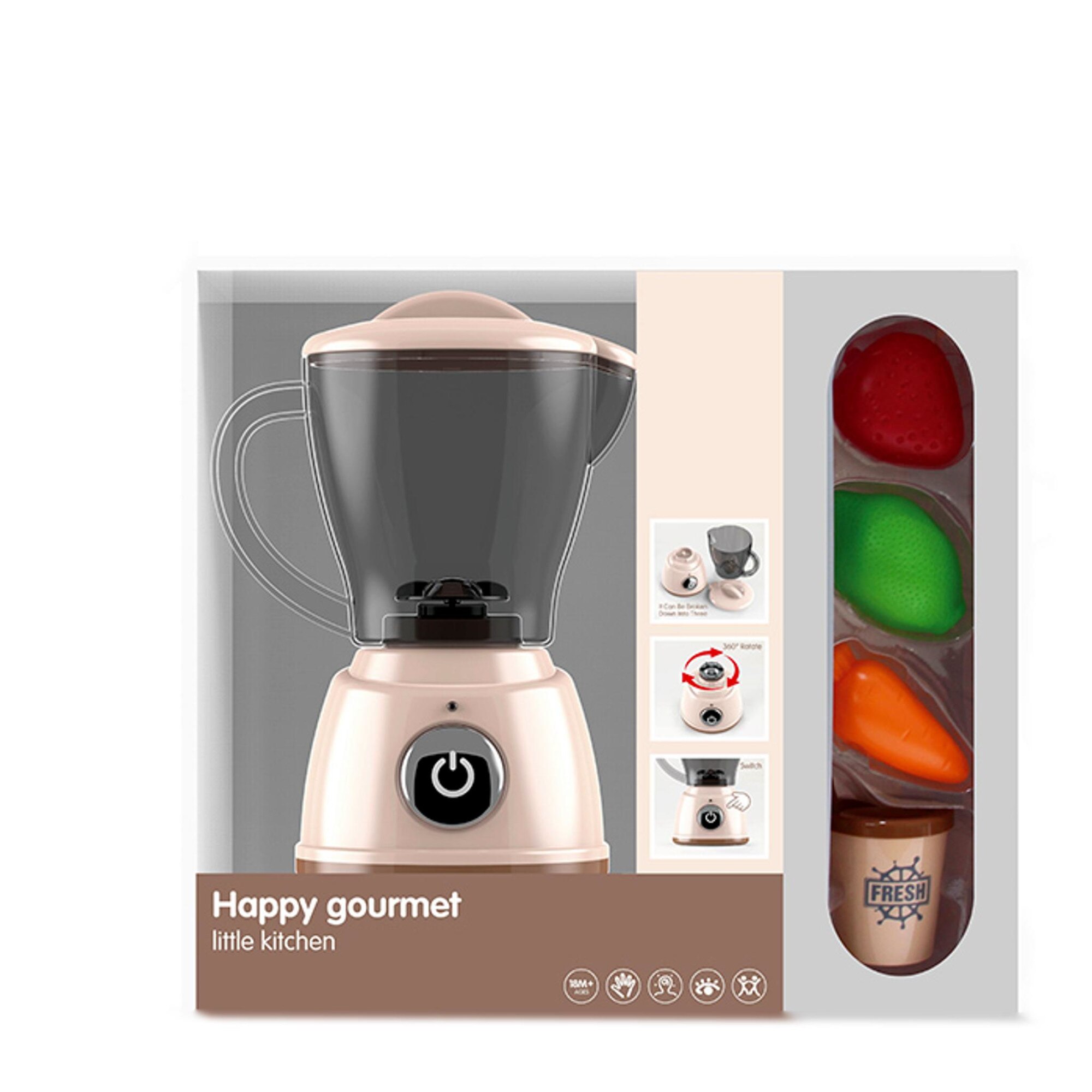 Blender de jucarie cu sunete, lumini si fructe incluse - eMAG.ro